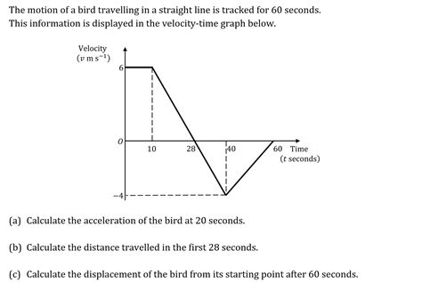 Velocity Time Graphs Ocr A Level Maths Mechanics Revision Notes