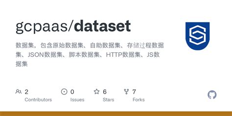 Github Gcpaas Dataset Json Js
