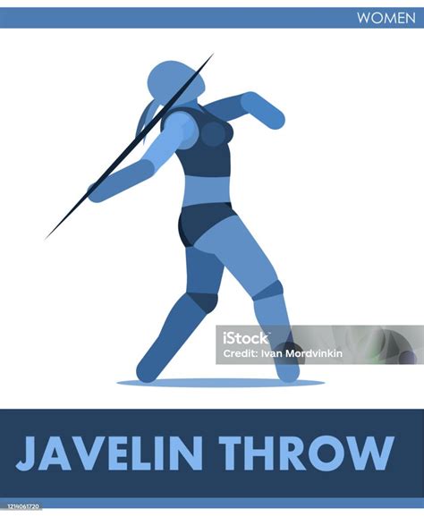 재블린은 그림을 던져 남자는 창던지기에서 경쟁한다 스포츠맨 트랙과 필드의 아이콘입니다 남자 또는 소년 육상 실행 국제 남성 여름 스포츠 기호 이미지는 시리즈 중 하나입니다