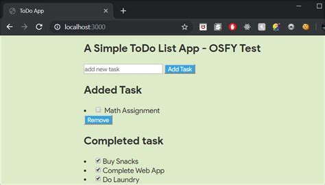 Creating A Basic To Do App With Node Js