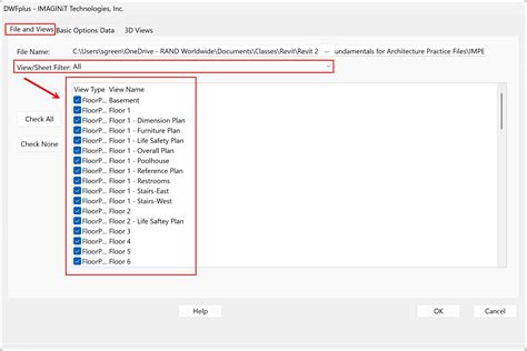 Imaginit Utilities For Revit Dwfplus