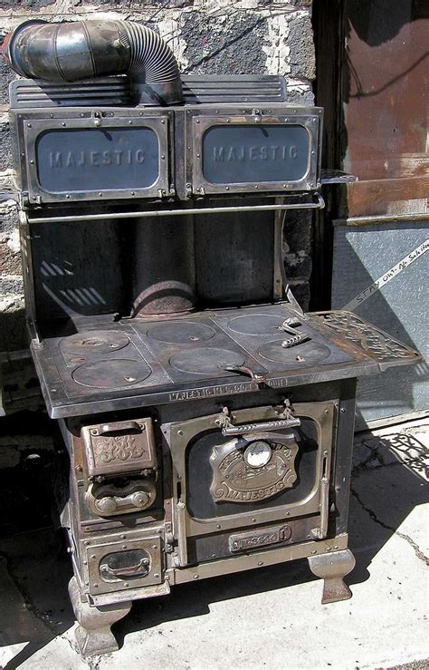 Antique Wood Burning Cook Stove For Sale