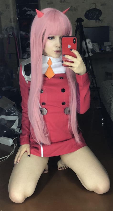Evenink Cosplay As Zero Two [darling In The Franxx] R Rule34feet