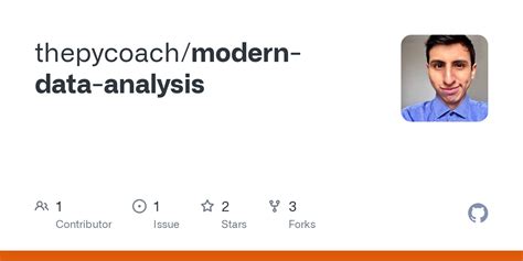 Github Thepycoachmodern Data Analysis