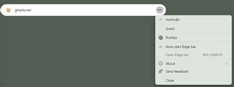 How To Remove The Edge Bar Search Field On Windows Desktops Ghacks Tech News