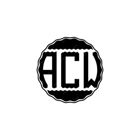Premium Vector Modern Letter Logo Acw