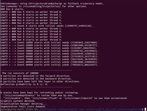 Multithread Mode Particles Track Event Run And Biasing Geant4 Forum
