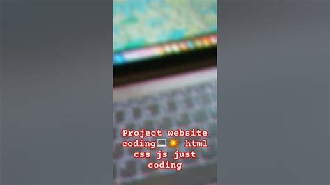 Project Website Coding💻💥 Html Css Js Tranding Shorts🥈🏆💥