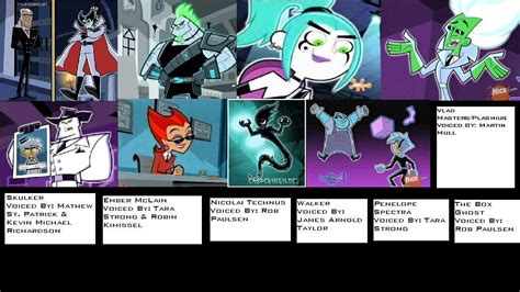 Danny Phantom Villains Names