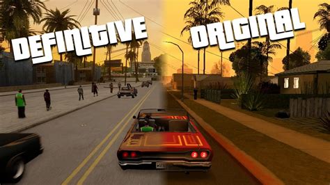 Grand Theft Auto The Trilogy Definitive Edition Vs Original Graphics