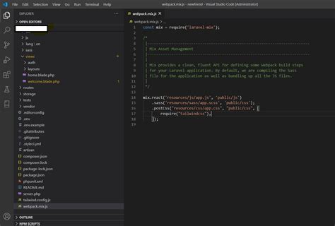 Reactjs Laravel 8 Installing Reactjs With Tailwind Css Stack Overflow