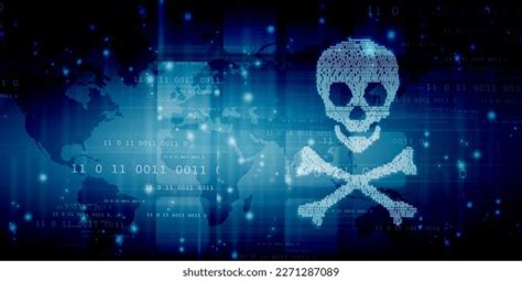 Binary Skull Images Stock Photos Vectors Shutterstock
