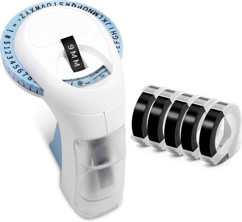 Label Kingdom Embossing Label Maker With 5pk Tape Omega S