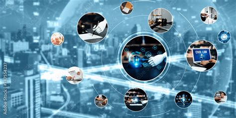 Ai Rules And Law Concept Enforce To Control Ai Artificial Intelligence Social Responsibility And