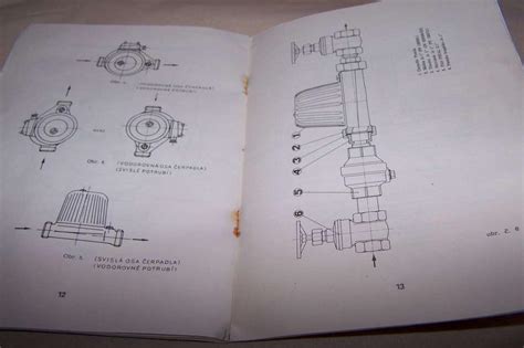 NÁvod ObĚhovÉ TeplovodnÍ Čerpadlo Piccola Drupol1982 žv32 Aukro