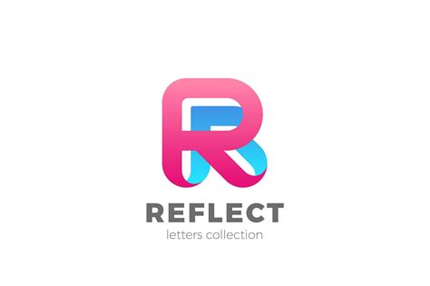 Item Letter R Logo Design 3d Ribbon Style By Sentavio Shared By G4ds
