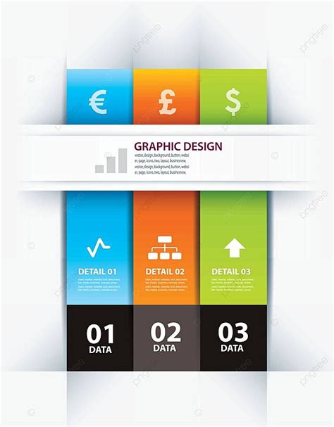 Design Template Of Paper Chart With Business Steps And Numeric Data