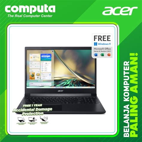 Acer Aspire A G R V Amd R U Rtx Gb Gb Ssd F Lazada Indonesia