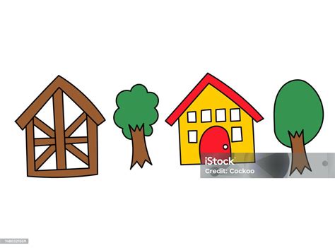 Illustration Of Comparison Between Html And Css Stock Illustration
