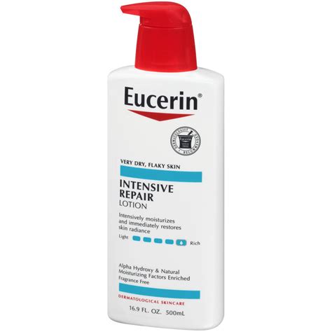 Eucerin Lotion Plus Intensive Repair 169 Fl Oz 500 Ml