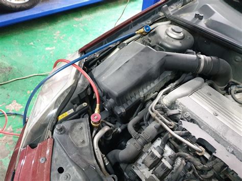 Gm캐딜락bls에어컨냉기불량수리bls에어컨가스누기수리에어컨후레싱작업및냉동ㅈ오일교환경남김해장유창원마산부산양산jd모터스 네이버 블로그