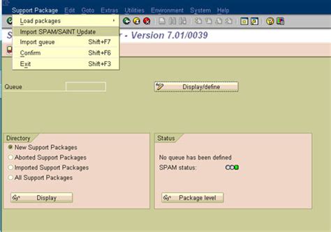 Step By Step Procedure For Spam Updatepatching Sap Basis Netweaver