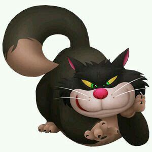 Disneys Lady Tremaines Pet Cat Lucifer ~in Cinderella Trilogys