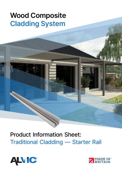 Product Information Sheet Starter Rails Traditional Composite