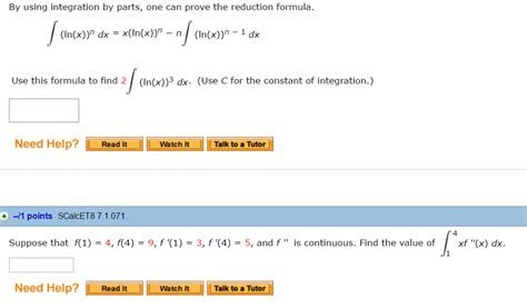 Solved By Using Integration By Parts One Can Prove The