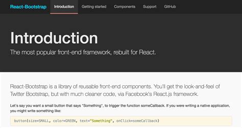 构建 Reactjs 应用的十佳 Ui 框架，都在这了！ 知乎