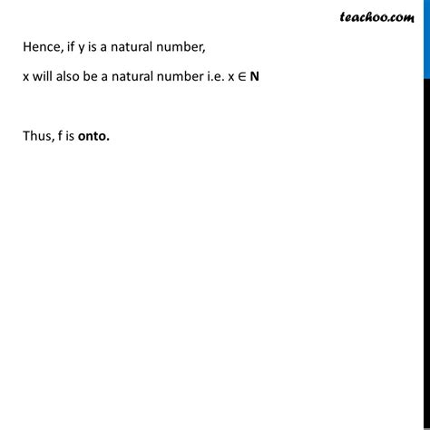 Example 12 To Prove One One And Onto Injective Surjective Bijective