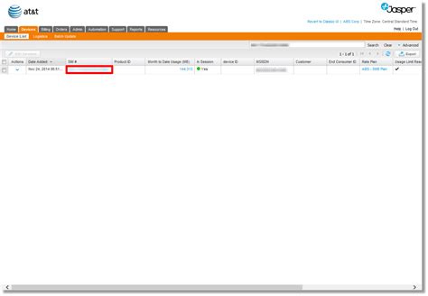 Viewing A Devices Connection History Using The Atandt Control Center Web