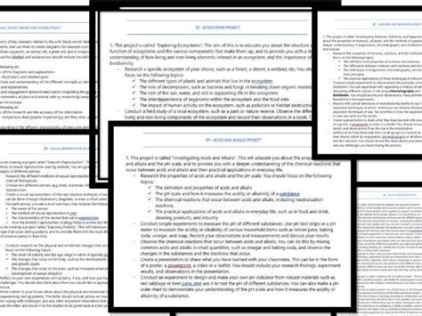 Exploring Science Y8 Project For 8e Combustion Independent Learning Teaching Resources