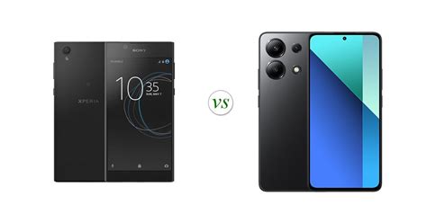 Sony Xperia L1 Vs Redmi Note 13 Side By Side Specs Comparison