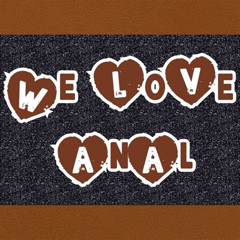 We Love Anal Facebook