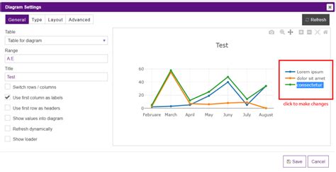 How To Use Preview In Charts Pubydoc Data Tables And Charts Wordpress Plugin