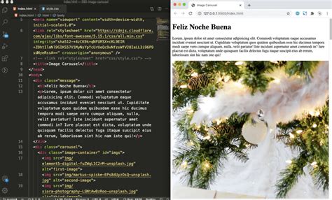 Carrusel De Imágenes Construído Con Html Css Y Javascript
