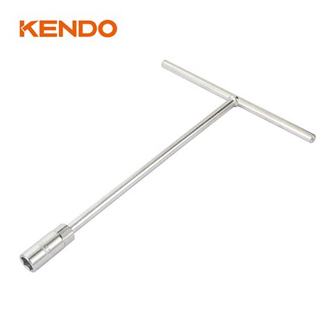 Kendo Household Repair Hand Tools T Type Spanner Wrench For Spark Plug