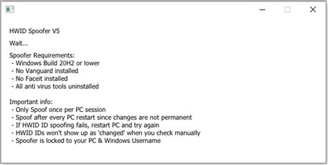 Hwid Spoofer Bypass Hardware Id Bans Easily By Legit Helpers