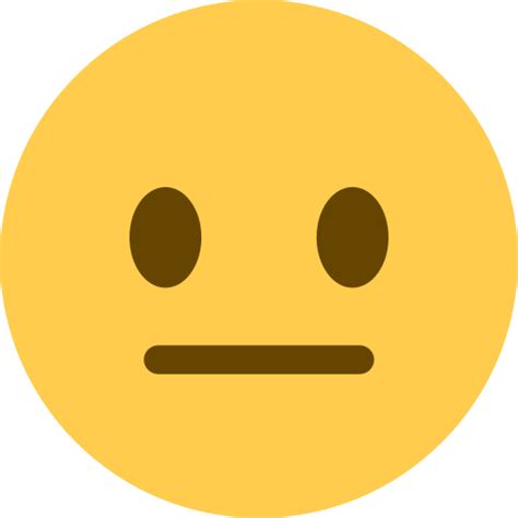 😐 Neutral Face Emoji