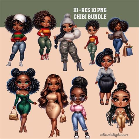 Pin En Chibi Clipart Bundle