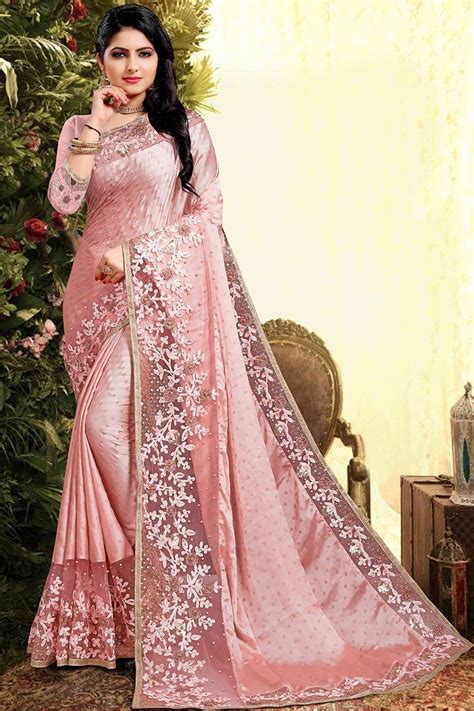 Bridal Pink Silk Sarees