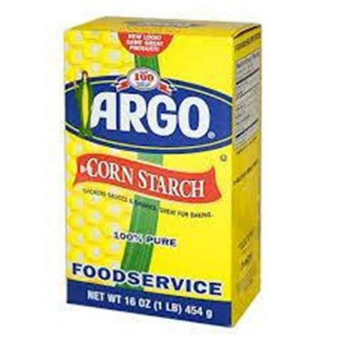 Argo Corn Starch 16oz Box Jar 761720071328