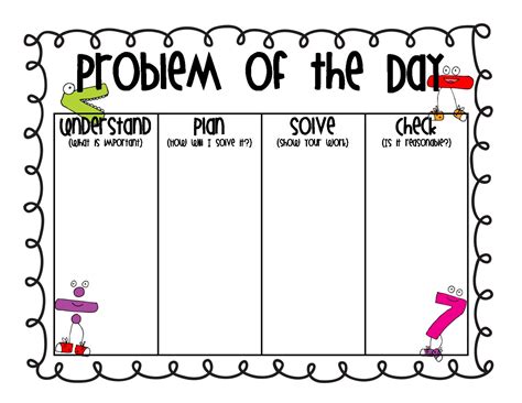 Problem Solving Practice Worksheets