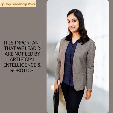 Nidhi Jain On Linkedin Robot Automation Robotics Leadership