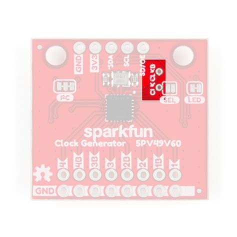 Sparkfun Clock Generator 5p49v60 Qwiic Hookup Guide Sparkfun Learn