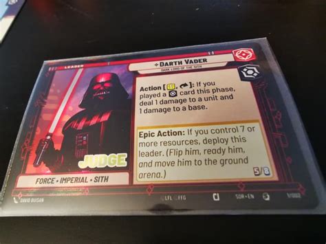 Finished My First Weekly Draft Match R Starwarsunlimited