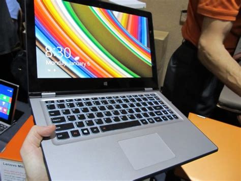 Hands On With The Lenovo Yoga A Slightly More Affordable Convertible Tablet Liliputing