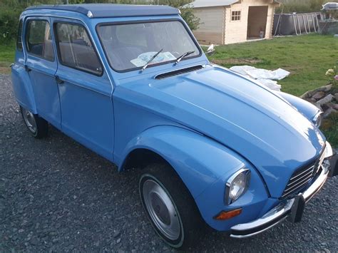 Citroen Dyane 6 De 1978 à Vendre Voiture Ancienne De Collection