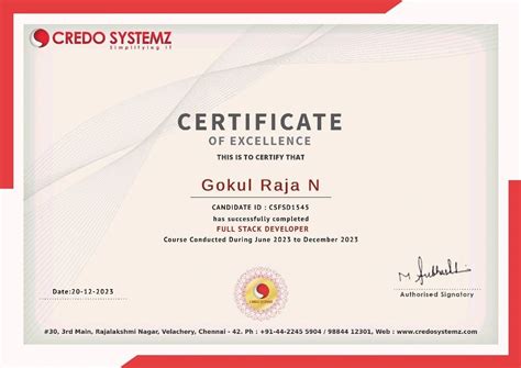 Gokul Raja On Linkedin Fullstackdevelopment Angularjs Springboot Java Credosystemz